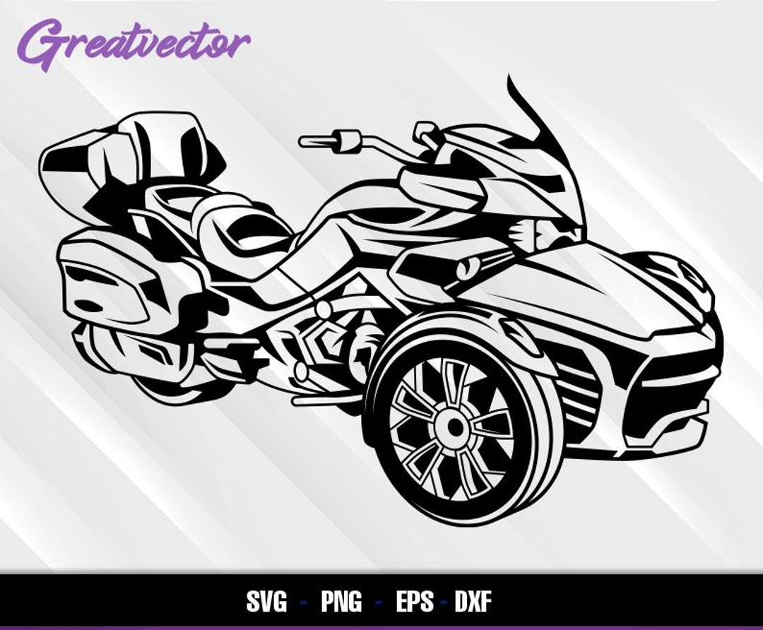2024 Spyder F3 Limited L EPS - SVG - PNG - Dxf L Vector Art - Etsy