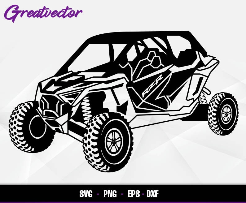 Rzr Turbo R 4 Ultimate L EPS SVG PNG Dxf L Vector Art - Etsy