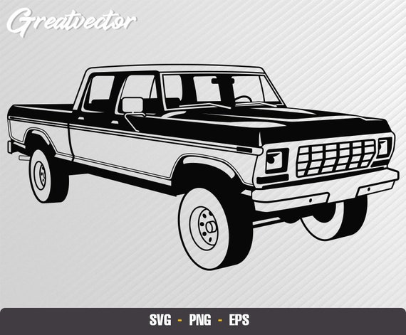 1978 F150 Custom EPS SVG PNG Vector File - Etsy Sweden