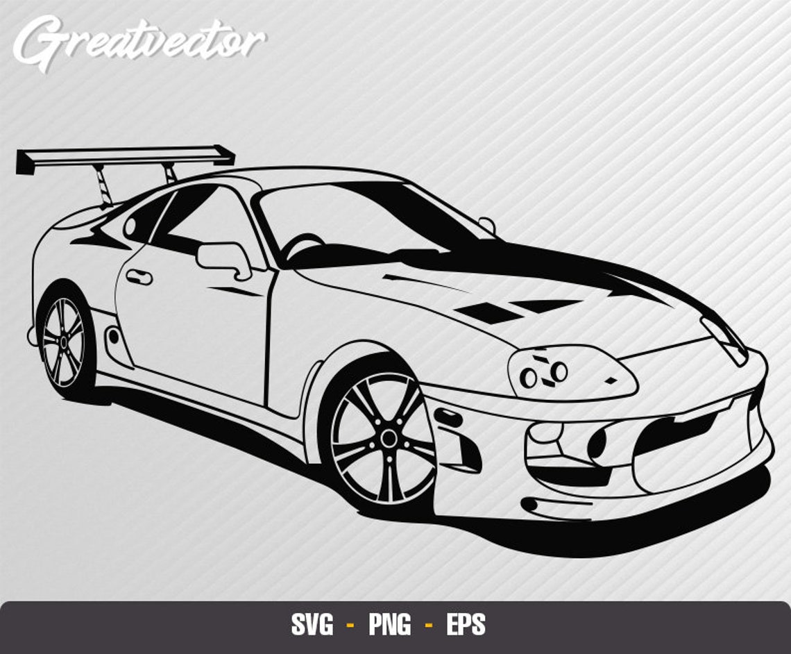 Supra Mk4 - SVG L PNG L EPS - Etsy