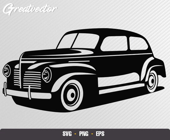 Plymouth 1940 EPS SVG PNG Vector Art | Etsy