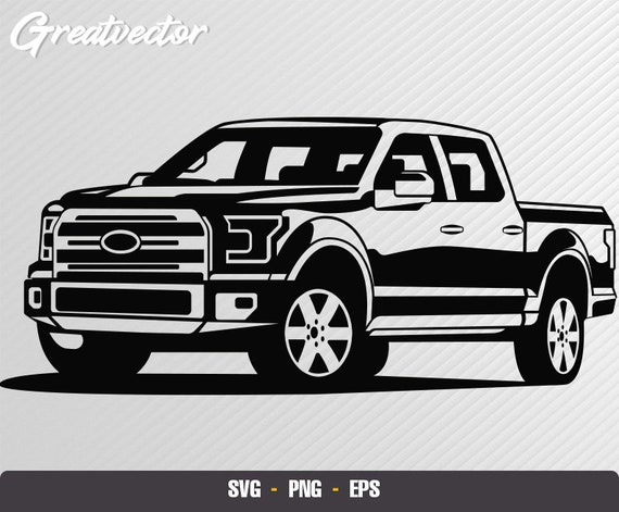 F150 2015 Pickup Car Vector Car Digital Car Svg F150 - Etsy