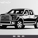 F150 2015 Pickup Car Vector Car Digital Car Svg F150 Raptor Svg Eps Png ...