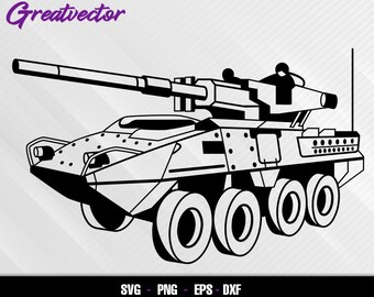 Stryker Vehicle Svg - Etsy