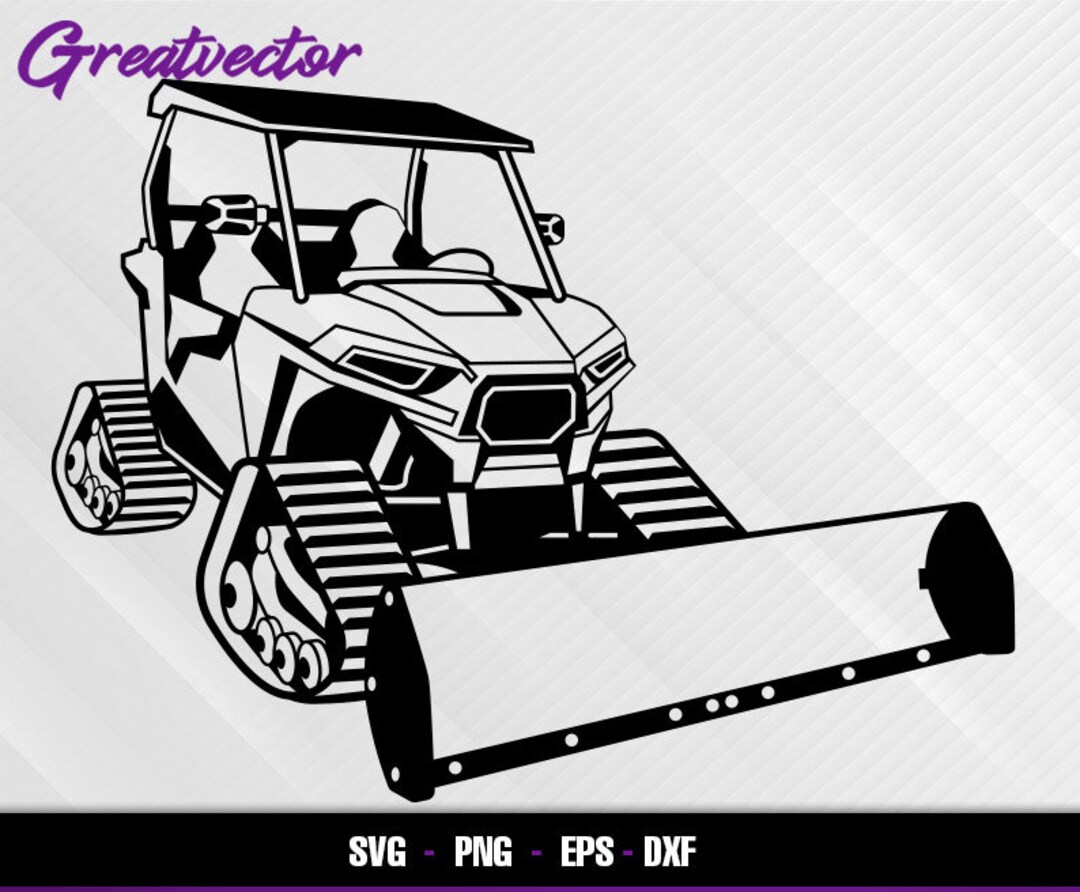 Utv Snow Plow L EPS - SVG - PNG - Dxf L Vector Art - Etsy