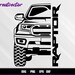 Ranger Raptor Pickup Front View L EPS SVG PNG Dxf L - Etsy