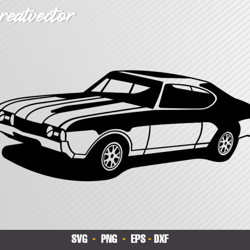 Oldsmobile Cutlass Svg - Etsy