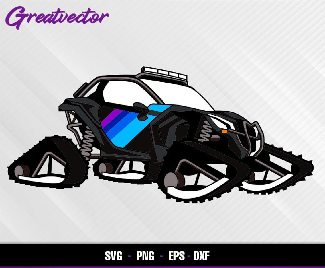Maverick X3 Backcountry L EPS SVG PNG Dxf L Vector Art - Etsy