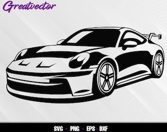 Porsche Gt3 Rs Vector - Etsy UK