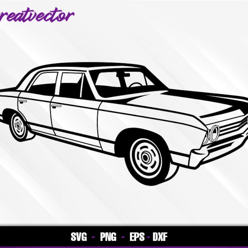 1966 Chevelle Svg - Etsy