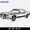 The 1964 Olds Cutlass L EPS - SVG - PNG - Dxf L Vector Art - Etsy