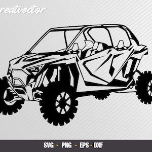 Rzr Xp Pro 4 L EPS SVG PNG Dxf L Vector Art - Etsy