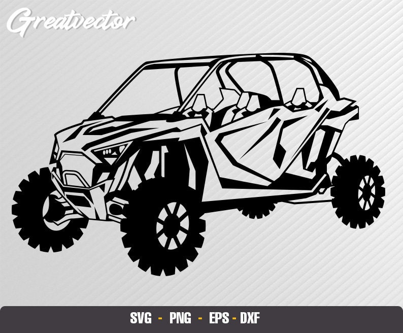 Rzr Xp Pro 4 L EPS SVG PNG Dxf L Vector Art - Etsy UK