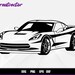 2021 Corvette C8 Convertible EPS SVG PNG Dxf Vector File - Etsy
