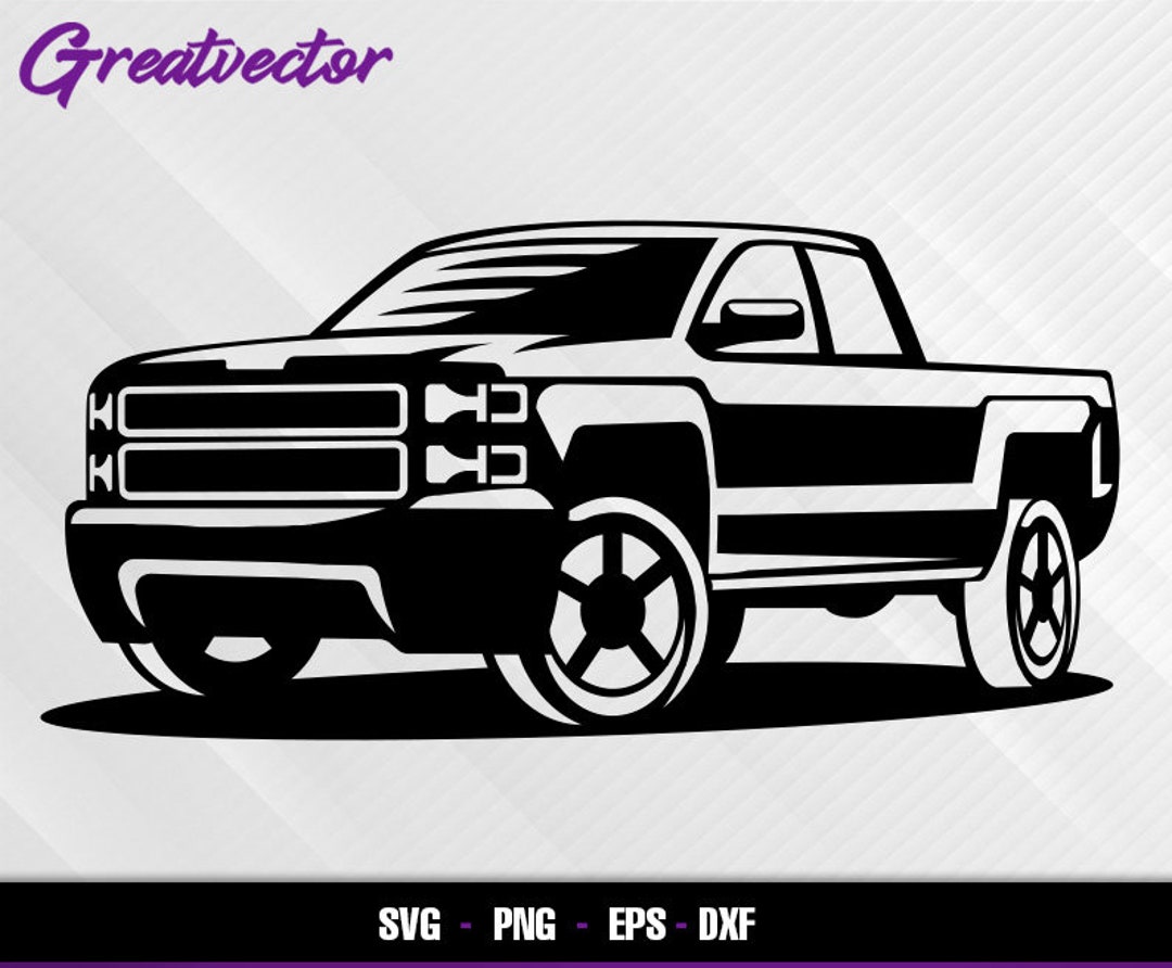 Silverado 2019 L EPS - SVG - PNG - Dxf L Vector Art - Etsy