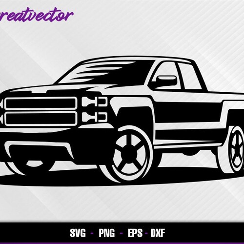 1972 C 44 Pickup L EPS SVG PNG Dxf L Vector Art - Etsy