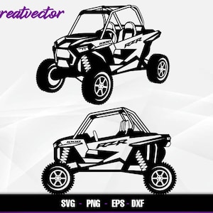 2021 Rzr Xp 4 1000 L EPS - SVG - PNG - Dxf L Vector Art - Etsy