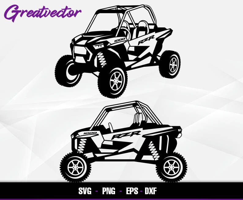 2021 Rzr xp 4 1000 l EPS SVG PNG Dxf l Vector Art - Etsy México