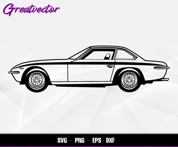 1968-1969 Lambo Islero L EPS SVG PNG Dxf L Vector Art - Etsy