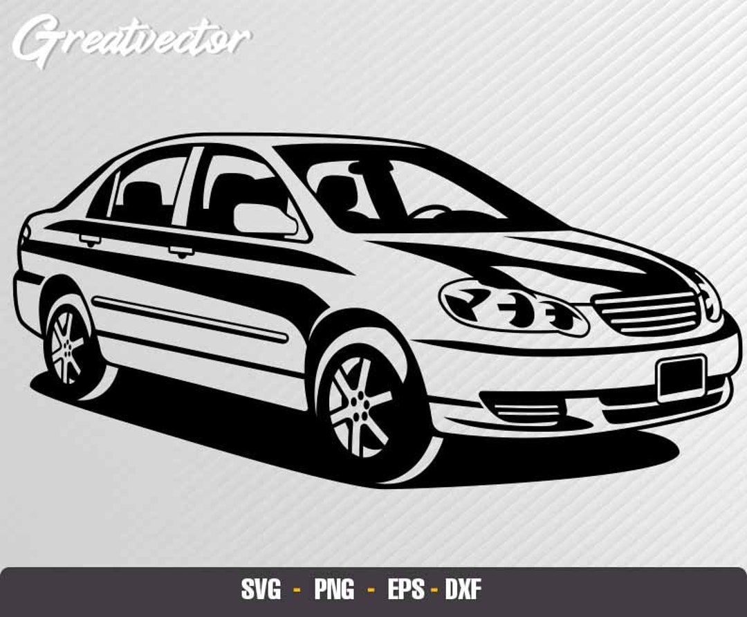 Corolla L EPS - SVG - PNG - Dxf L Vector Art - Etsy