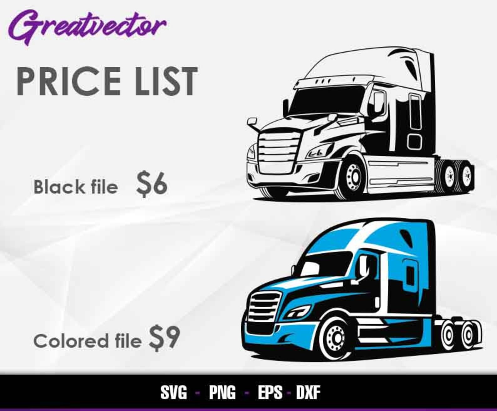 Freightliner Coronado l EPS SVG PNG Dxf l Vector Art - Etsy México