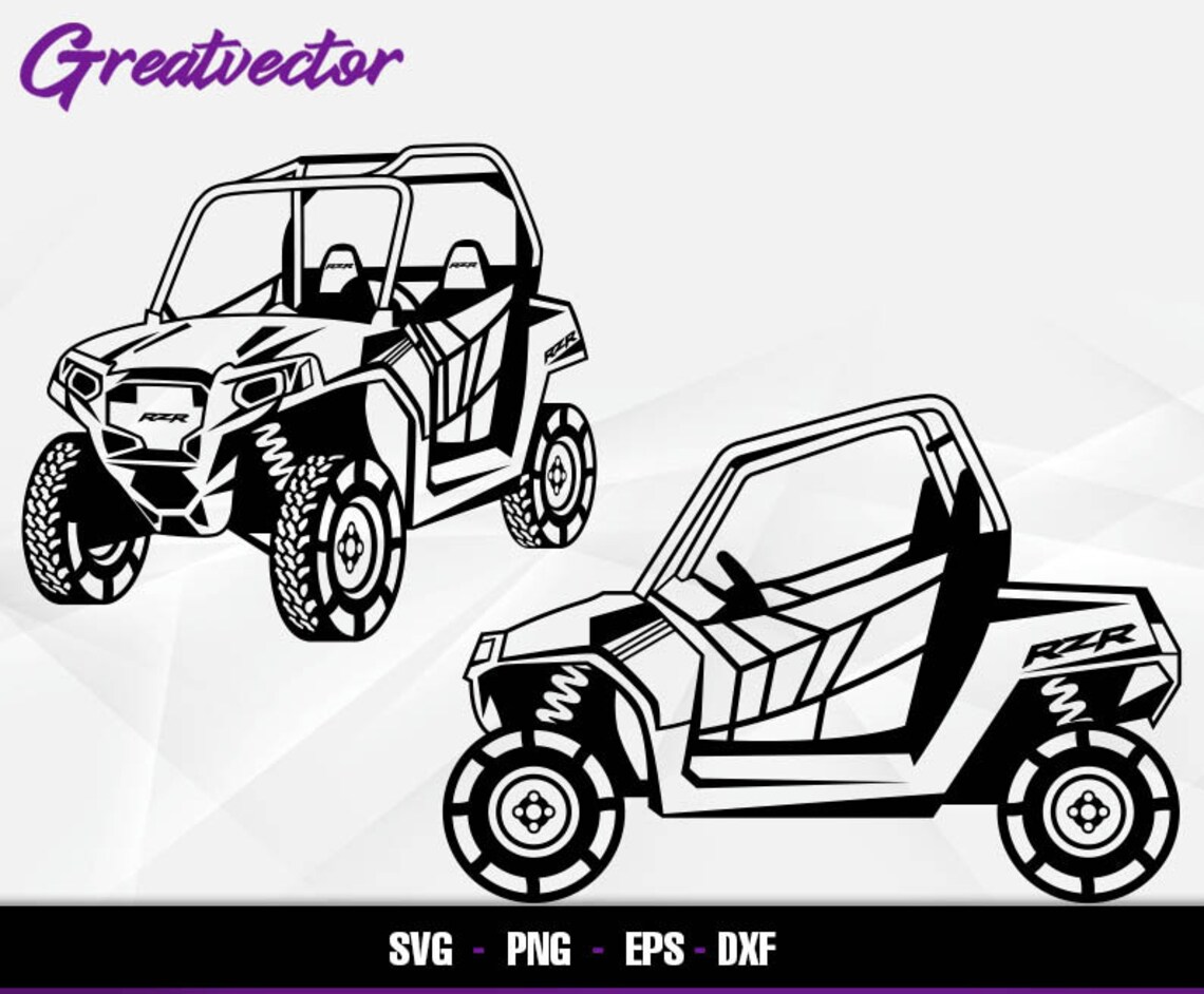 Rzr 570 L EPS SVG PNG Dxf L Vector Art - Etsy