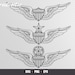 Army Aviator Wings Vector File - EPS - SVG - PNG Vector Art - Etsy