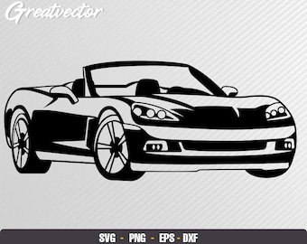 C6 Corvetter Vector Art - Etsy