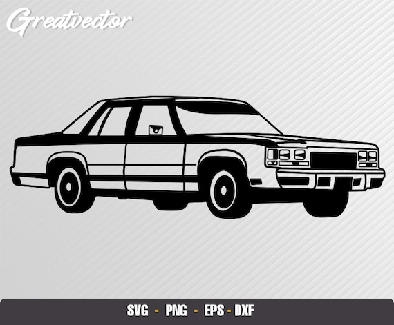 Crown Victoria l EPS SVG PNG Dxf l Vector Art | Etsy