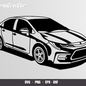 Corolla L EPS - SVG - PNG - Dxf L Vector Art - Etsy