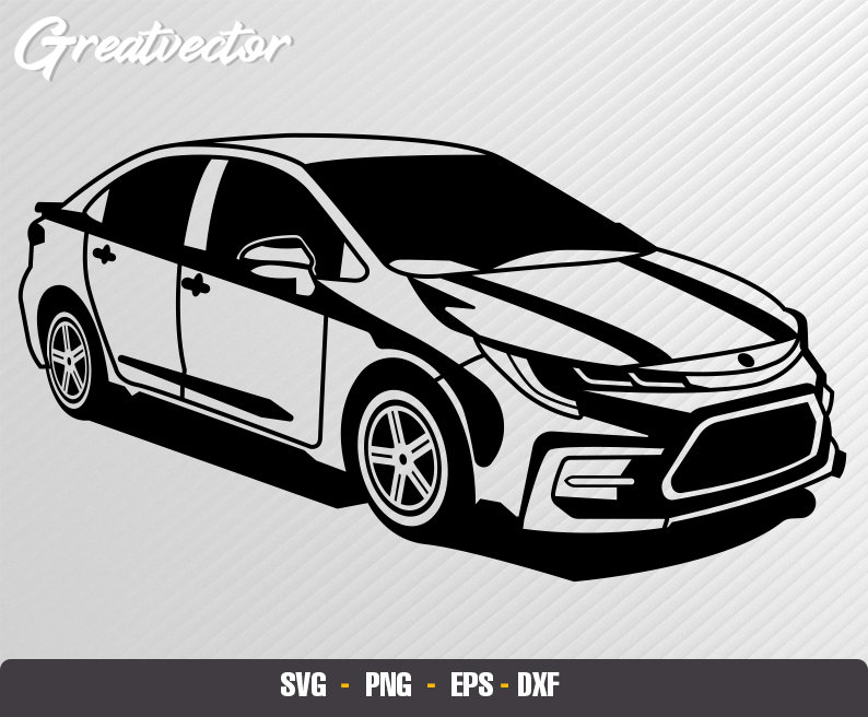 Corolla l EPS SVG PNG Dxf l Vector Art | Etsy
