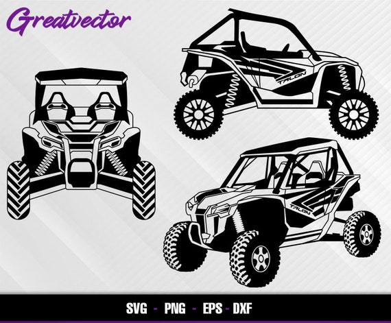 Talon 1000R Bundle L EPS SVG PNG Dxf L Vector Art | Etsy