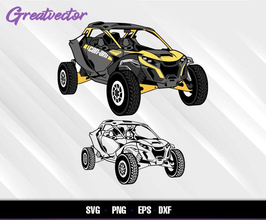 2024 Maverick R X Rs L EPS - SVG - PNG - Dxf L Vector Art - Etsy