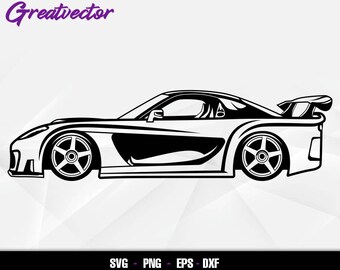 Rx 7 Png - Etsy