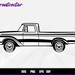 F 1963 Pickup L EPS SVG PNG Dxf L Vector Art - Etsy