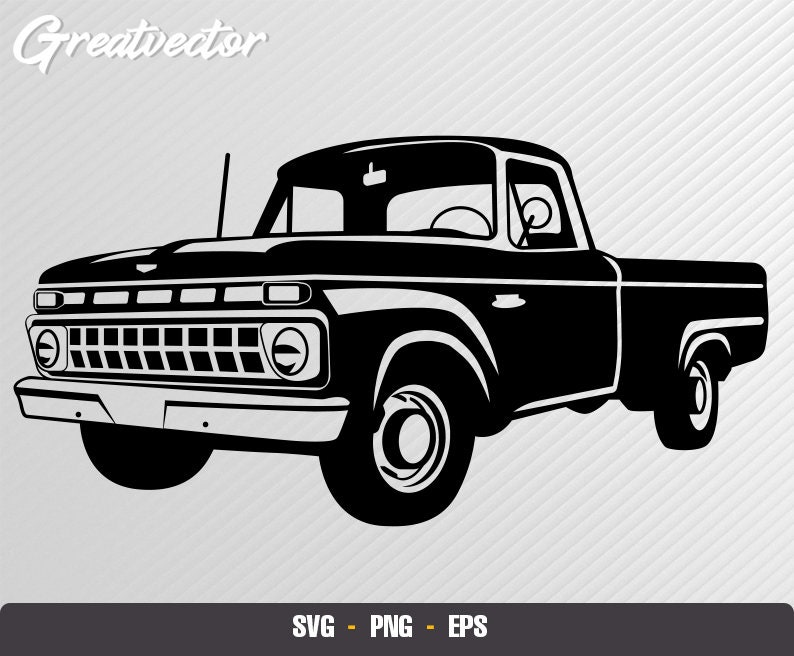 1965 Pickup Truck SUV F 150 Vector F150 Pickup Car - Etsy