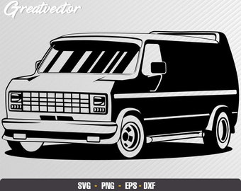 Econoline Vector - Etsy