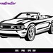 2010 Mustang Gt L EPS - SVG - PNG - Dxf L Vector Art - Etsy