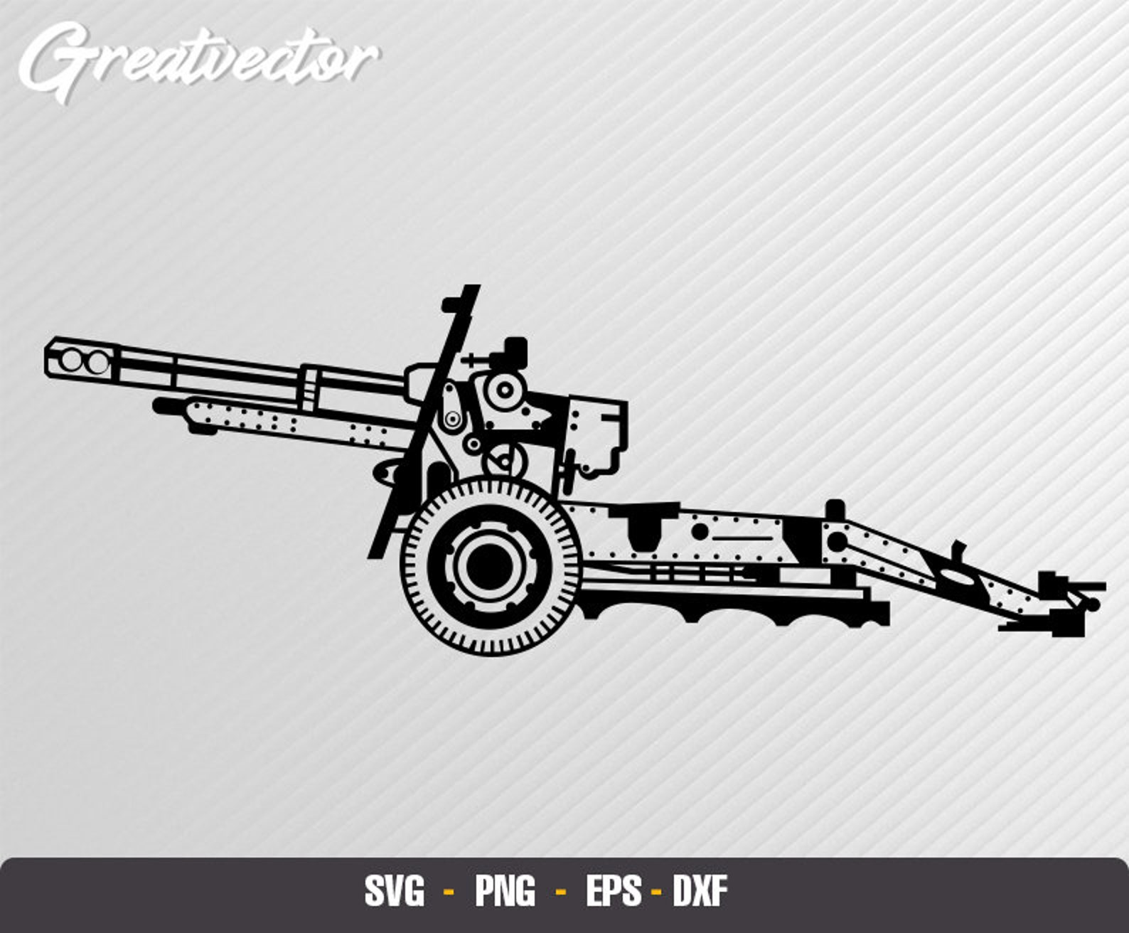 Field Artillery L EPS - SVG - PNG - Dxf L Vector Art - Etsy