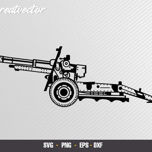 Field Artillery L EPS - SVG - PNG - Dxf L Vector Art - Etsy