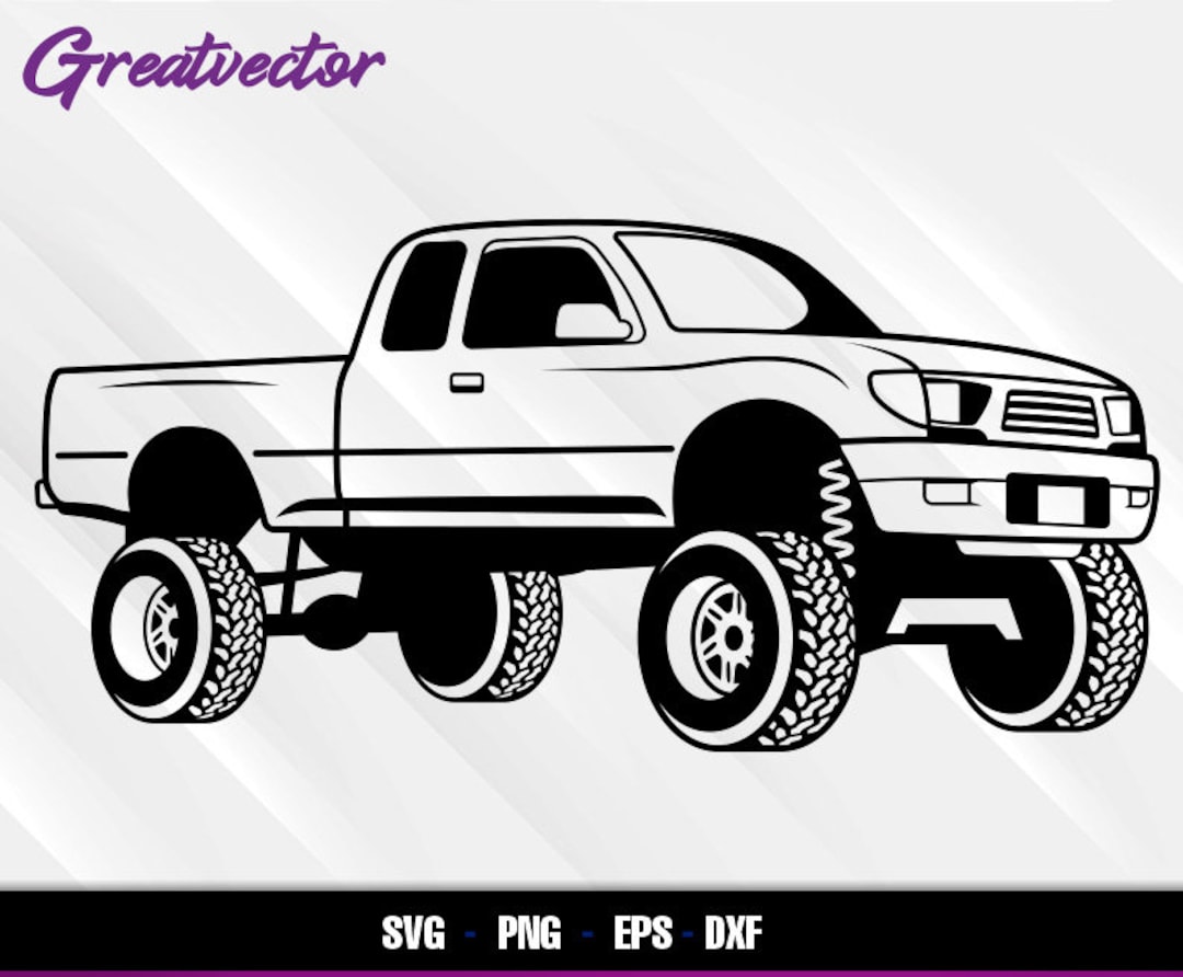 1995 Lifted Taco L EPS - SVG - PNG - Dxf L Vector Art - Etsy