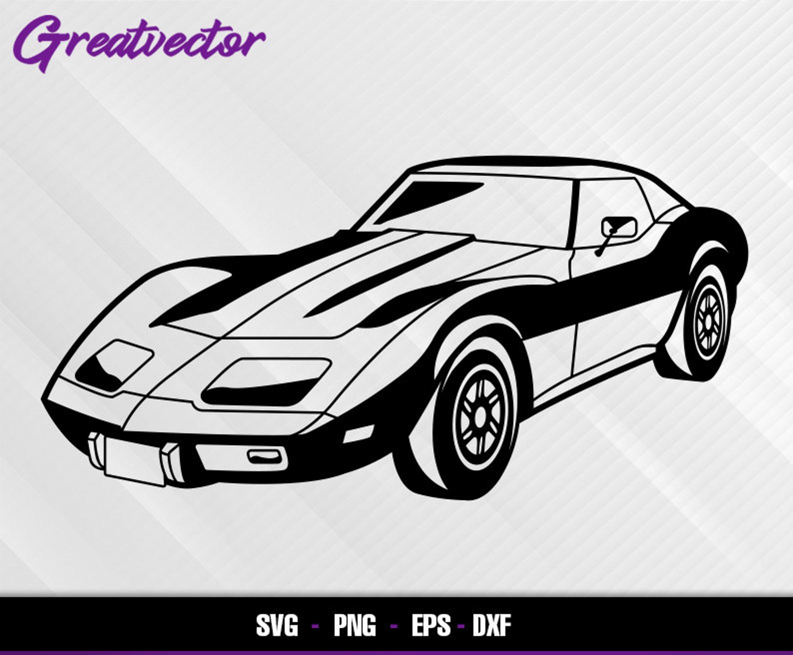 1977 Corvette L EPS SVG PNG Dxf L Vector Art - Etsy Finland