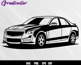 Cadillac Svg | Etsy