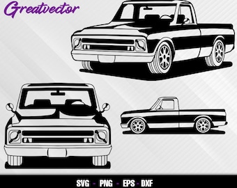 Chevrolet C10 Svg - Etsy Singapore