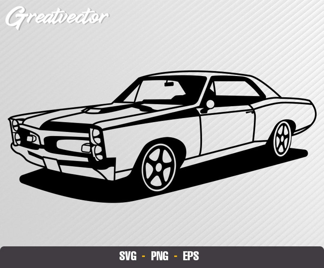1967 Gto L SVG - EPS - PNG L Vector Art - Etsy