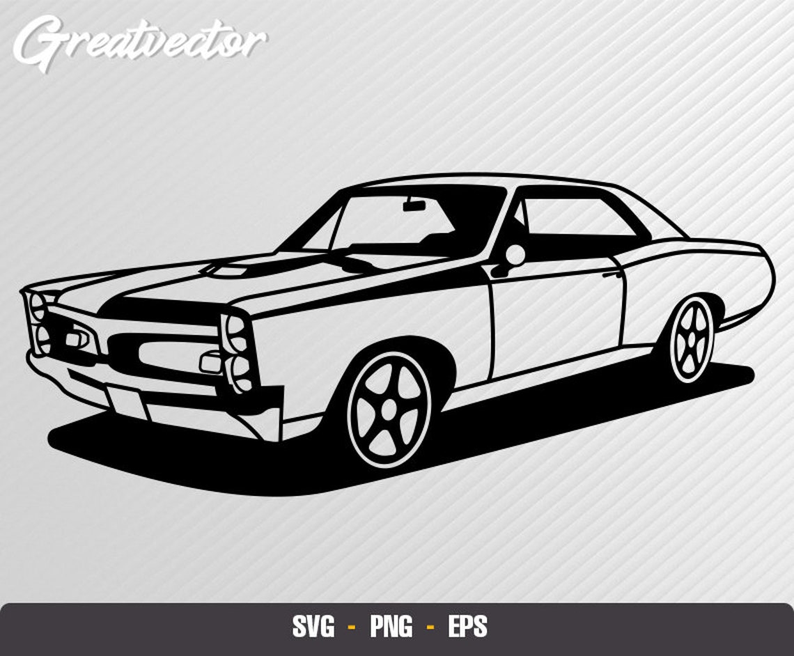 1967 gto l SVG EPS PNG l Vector art - Etsy France
