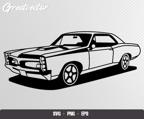 1967 Gto L SVG EPS PNG L Vector Art | Etsy
