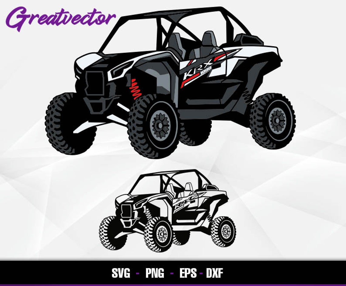 Teryx Krx 1000 L EPS - SVG - PNG - Dxf L Vector Art - Etsy