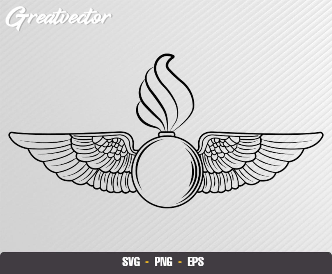 Aviation Ordnance Insignia - EPS - SVG - PNG - Vector File - Etsy