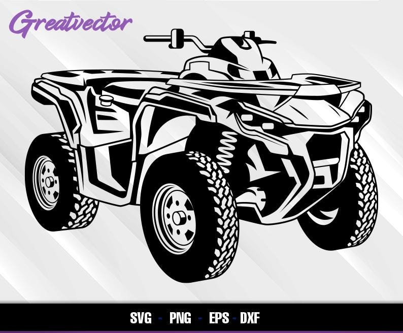 Outlander 850 L EPS - SVG - PNG - Dxf L Vector Art - Etsy